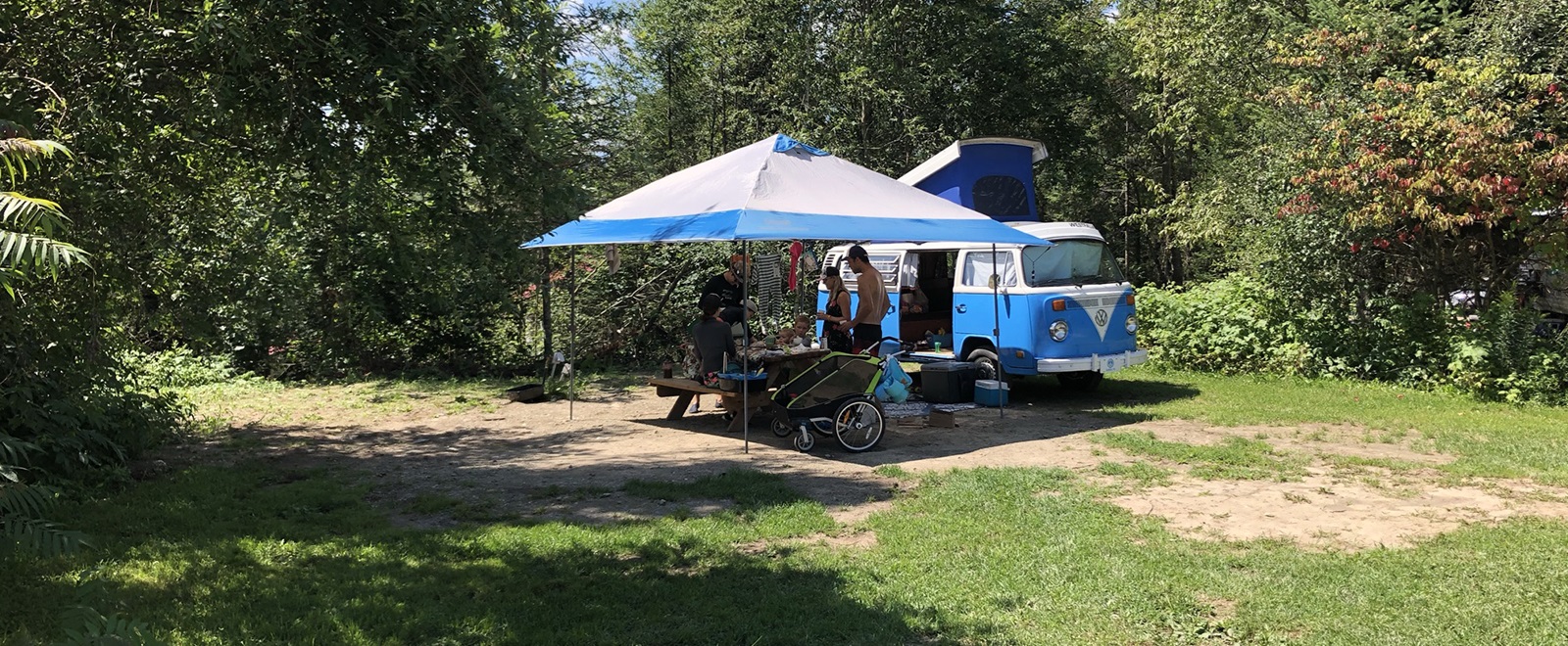 Camping de la Rivière Nicolet (Wotton) - Tourisme Centre-du-Québec
