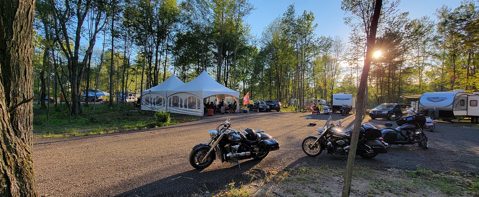 Abenaki Aventure Camping (Odanak) Terrains de camping, location chalets ...