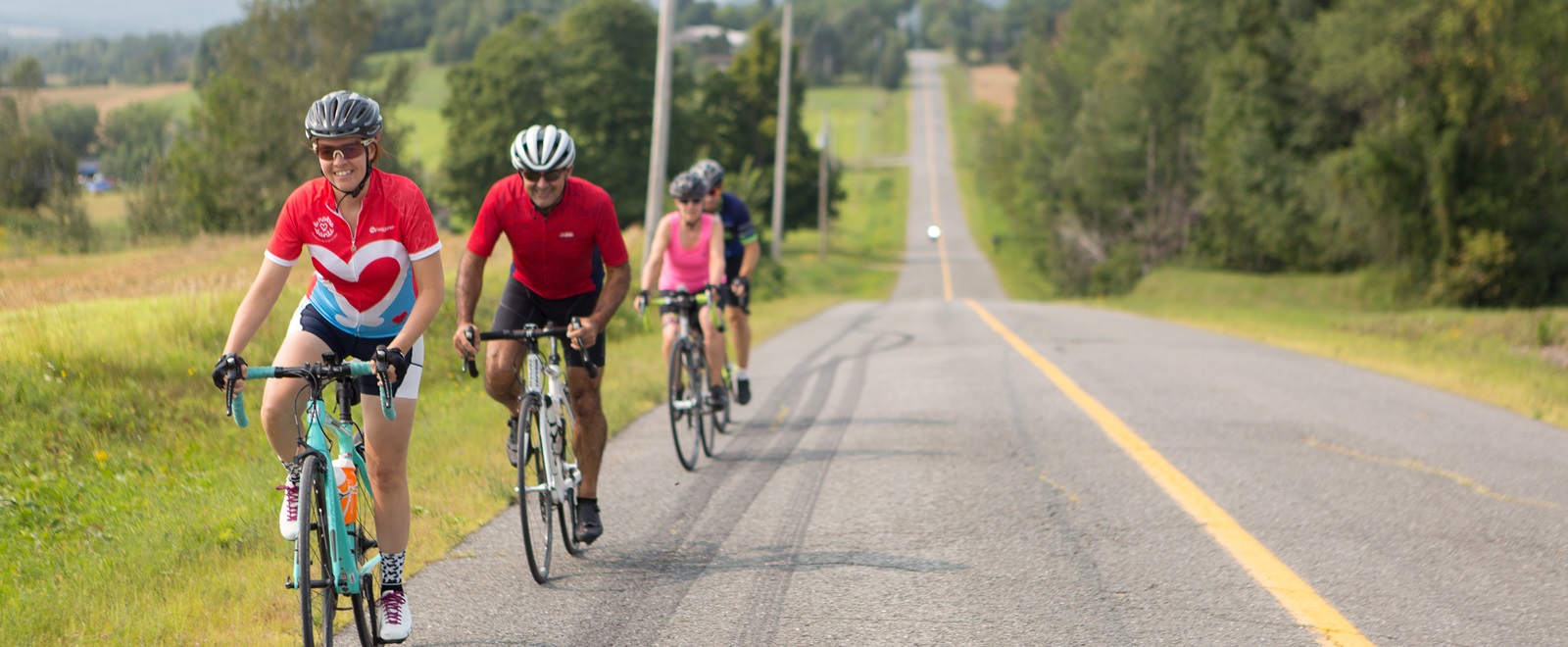 Vélo au Québec - Circuits sur route en boucle, piste cyclable Route ...