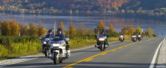 Motorcycle route, motorcycling road trips Centre-du-Quebec region ...
