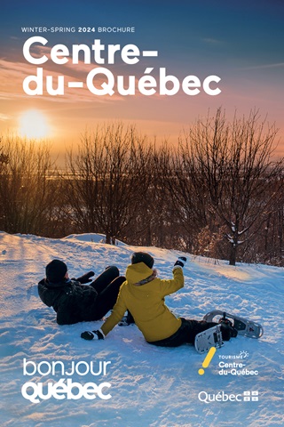 Official tourism brochures, guide. Centre of Quebec brochures