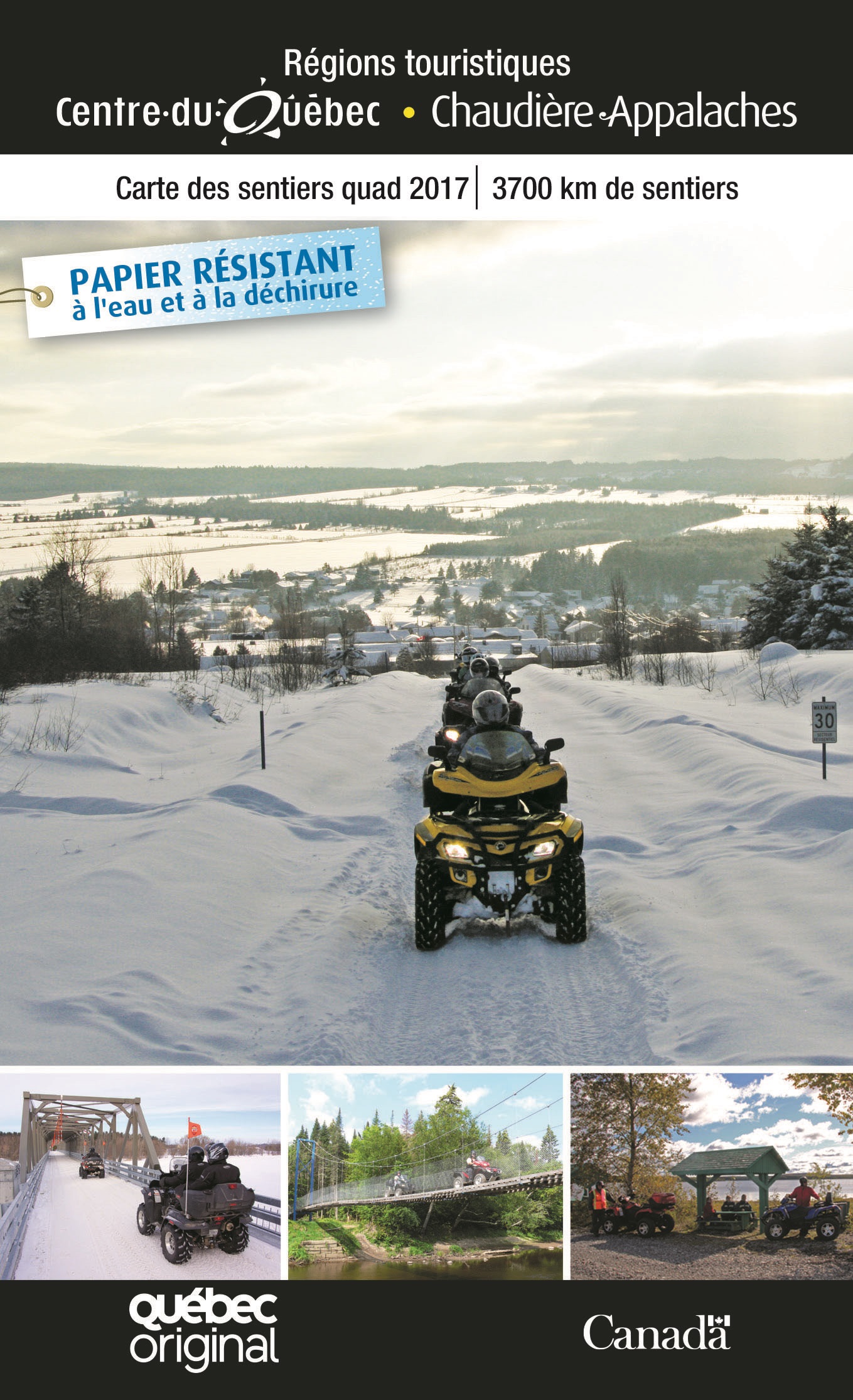 Itinéraires Quad VTT Québec | Conditions sentiers VTT | Forfaits Hotel